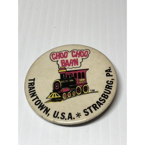 Accessories | Choo Choo Barn Pinback Vintage Badge Button Model Train ...